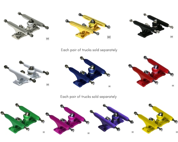 Premium Fingerboard Trucks in 10 Colors and in 32mm and 34mm | Etsy