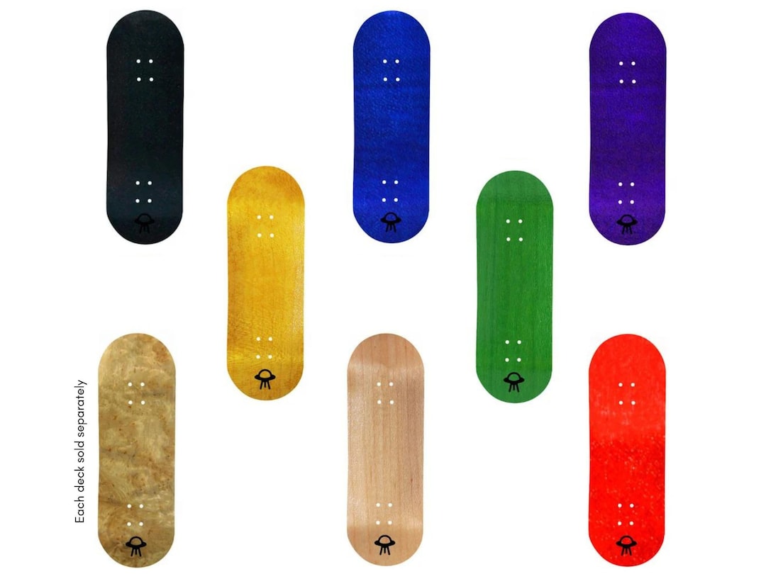 Premium 34MM Maple Fingerboard 5 Ply Deck "eco Series" Fingerboard Deck ...