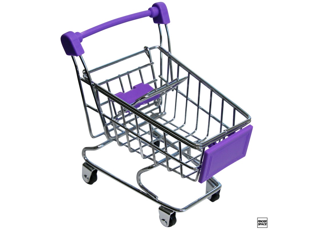 Mini Metal Fingerboard Shopping Cart - "purple" Edition by Finger Space ...