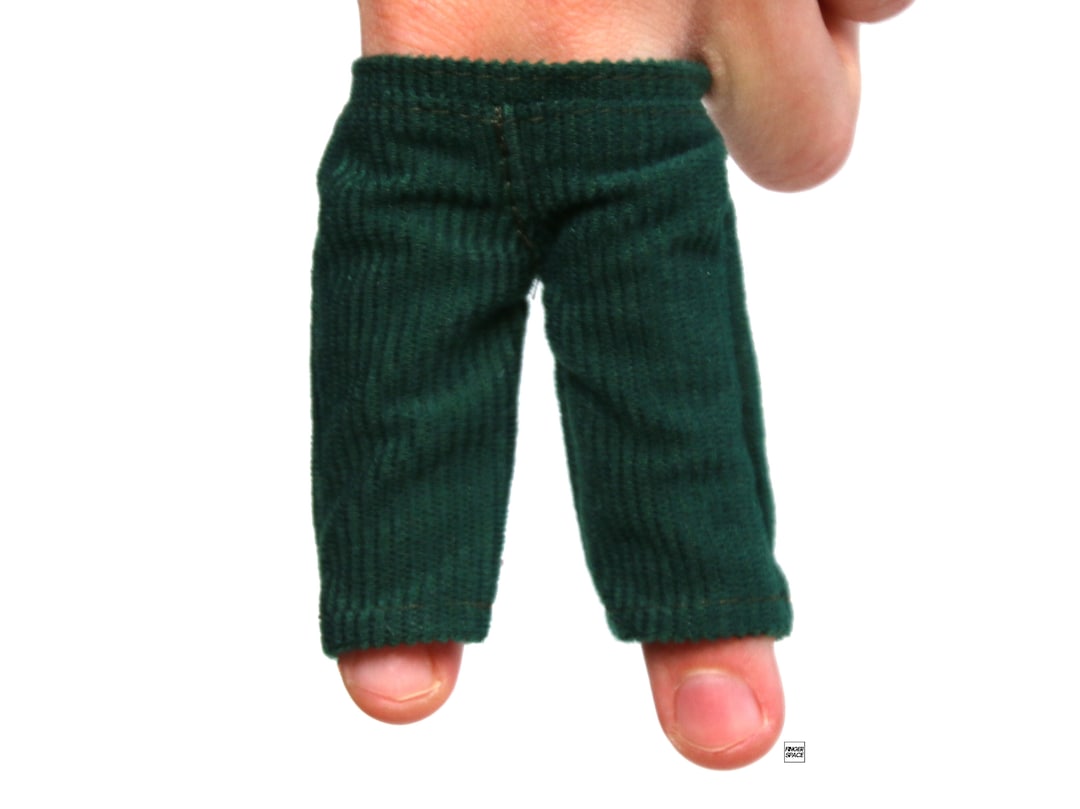 The "forest Green" Miniature Finger Pants for Fingerboarding and Finger ...