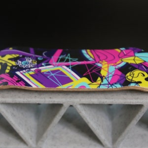 The "graffiti" Eco Series Graphic Fingerboard Deck by Finger Space - Etsy