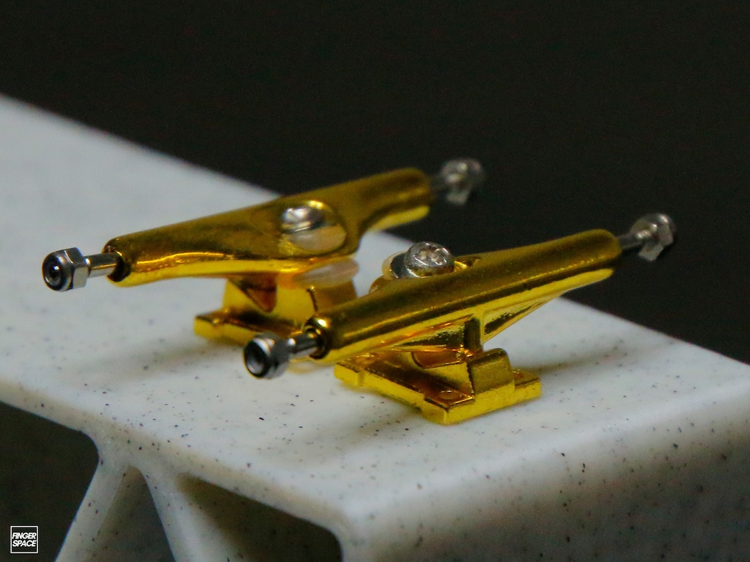32mm Olympus Professional Fingerboard Trucks "golden Athena" Colorway ...