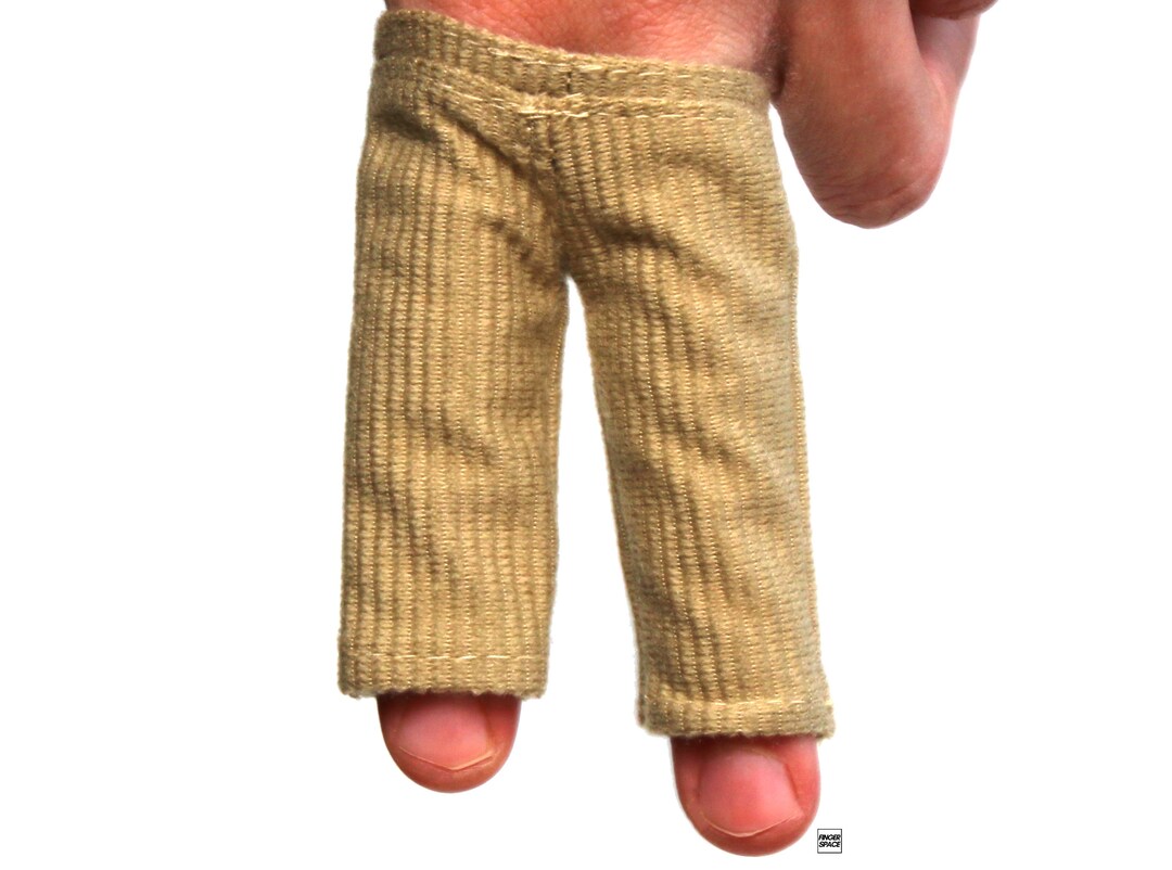 The "khaki" Miniature Finger Pants for Fingerboarding and Finger Break ...