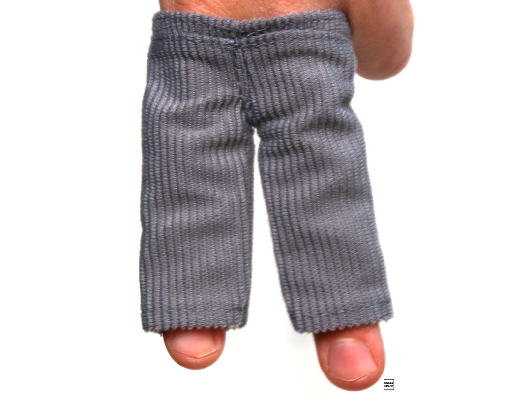 The "charcoal" Miniature Finger Pants for Fingerboarding, Mini Scooters ...