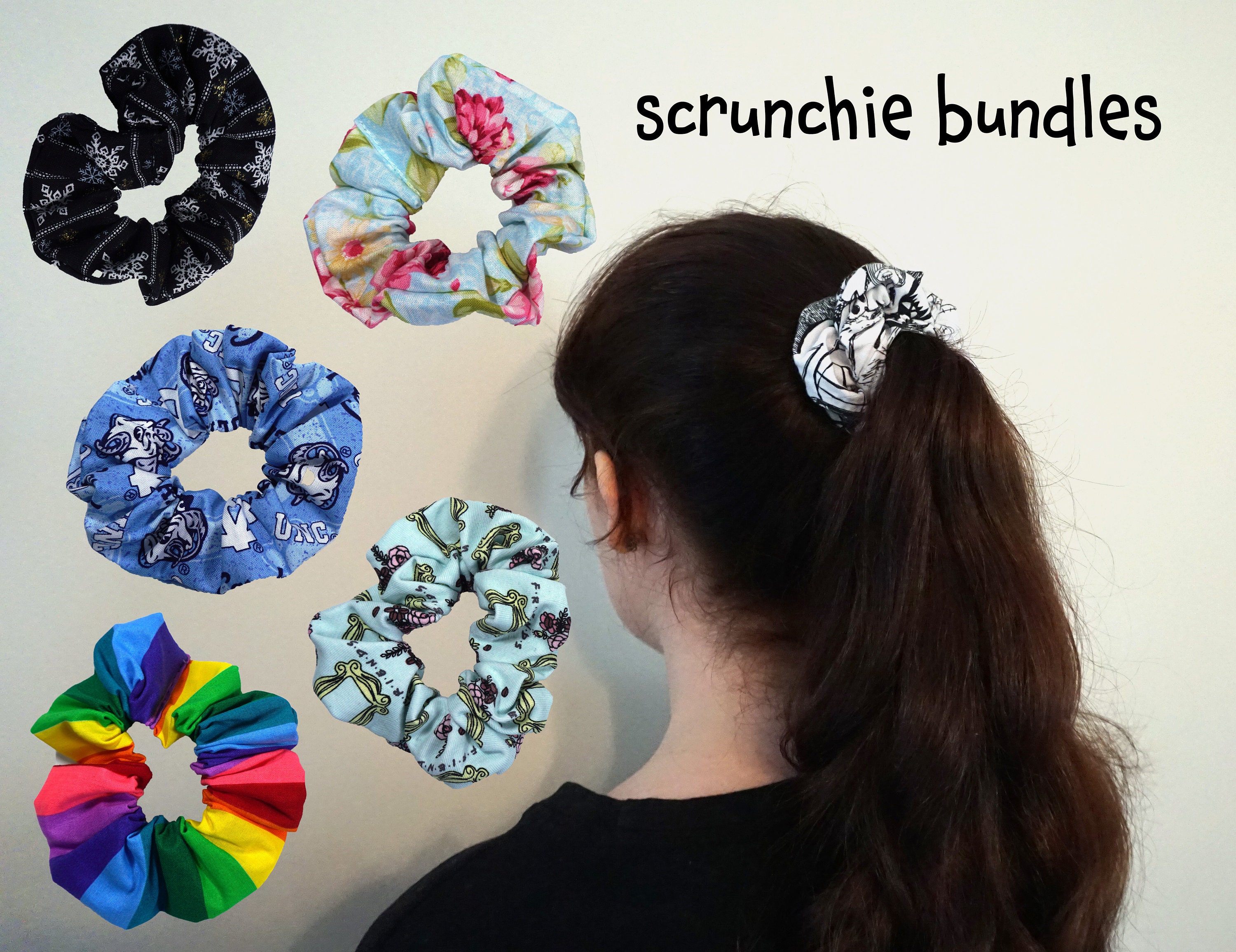 Scrunchie Bundles All Available Scrunchies 3 Pack or 5 Pack - Etsy ...