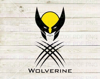 Wolverine Vector Svg | Etsy