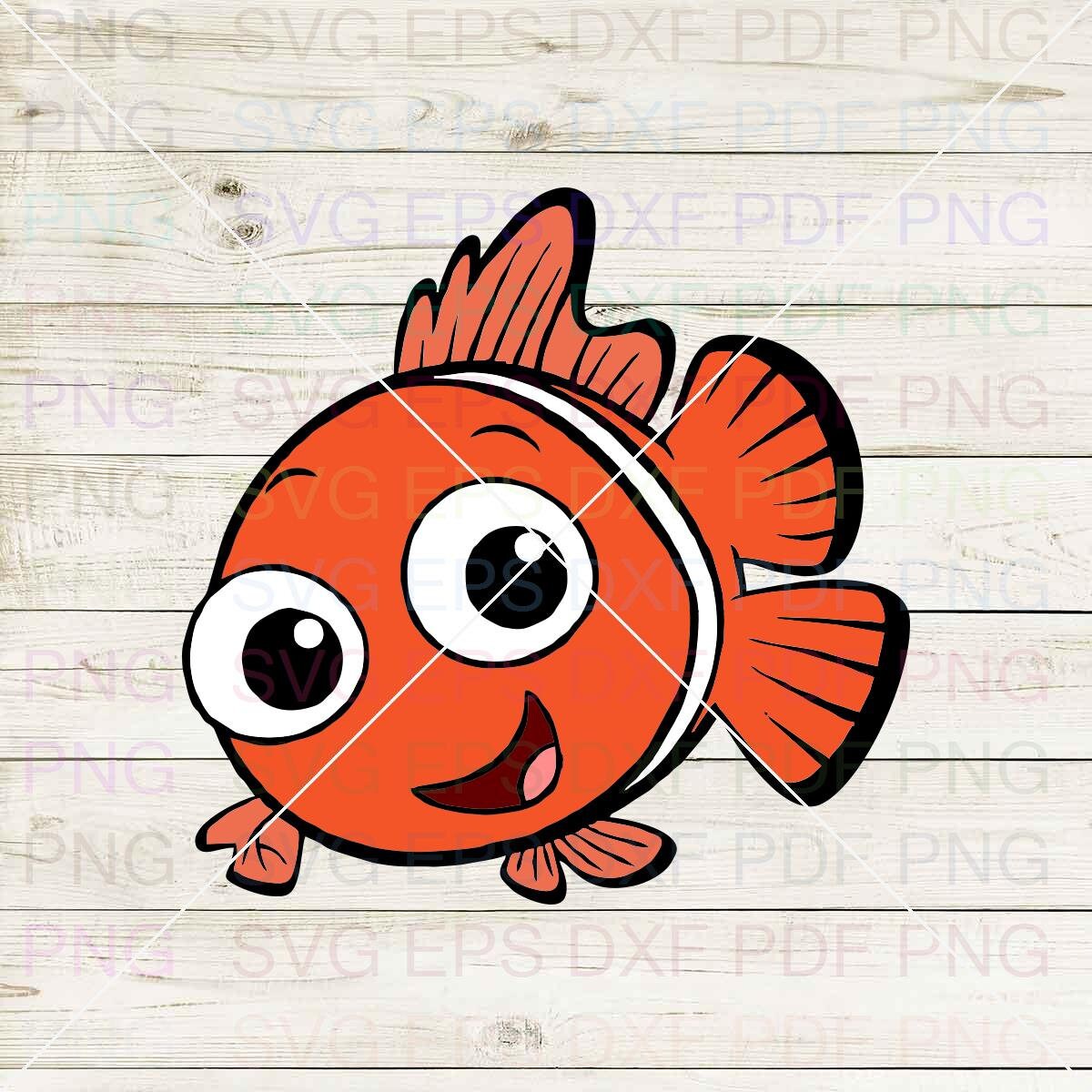 Clip Art & Image Files Vector Clipart Crush Finding Nemo 017 Svg Dxf ...