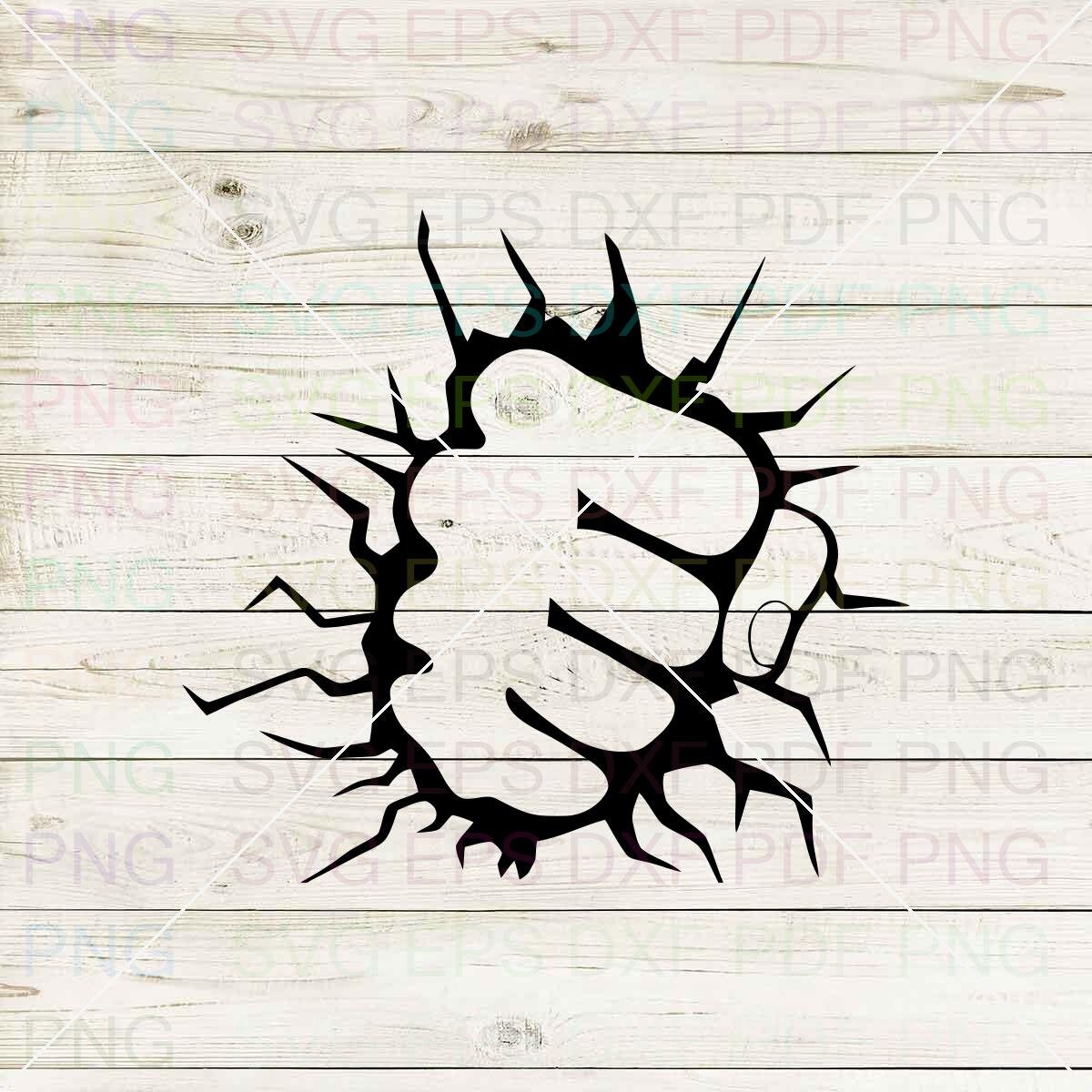 Hulk Hand Face Silhouette 018 Svg Dxf Eps Pdf Png Cricut - Etsy