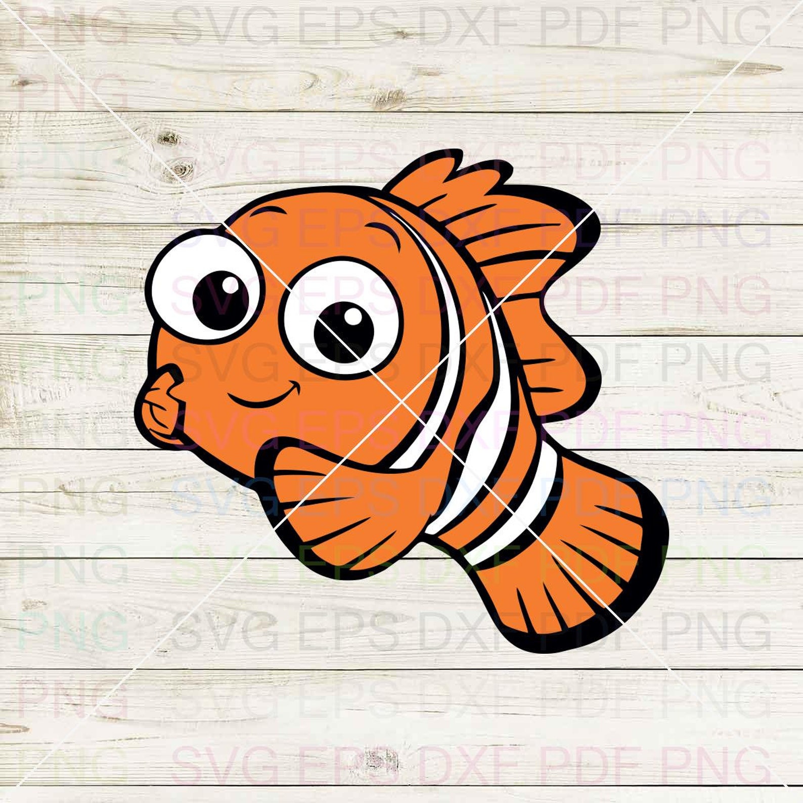 Nemo Finding Nemo 025 Svg Dxf Eps Pdf Png Cricut Cutting - Etsy Canada