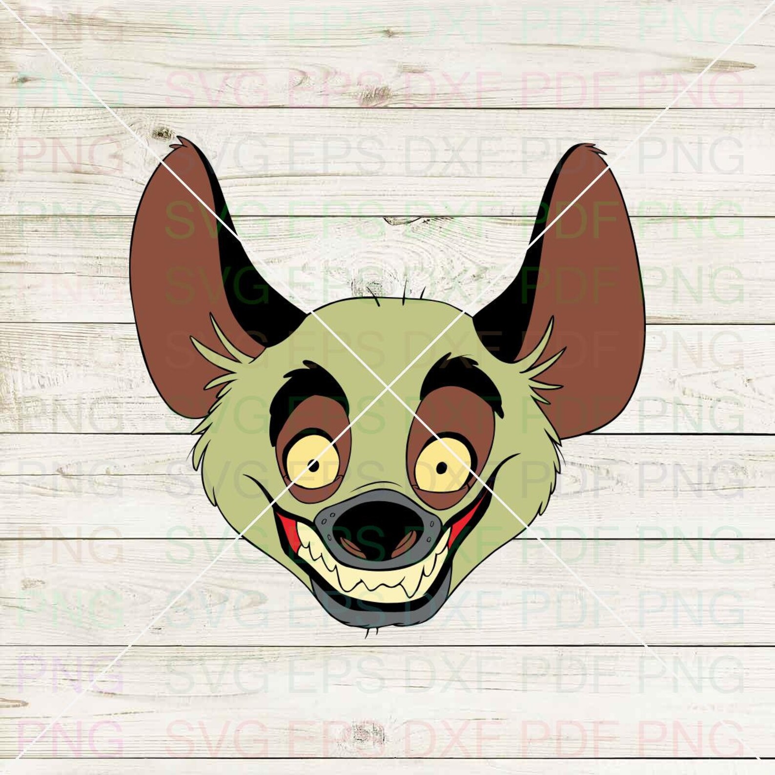 Ed Hyena the Lion King 035 Svg Dxf Eps Pdf Png Cricut | Etsy