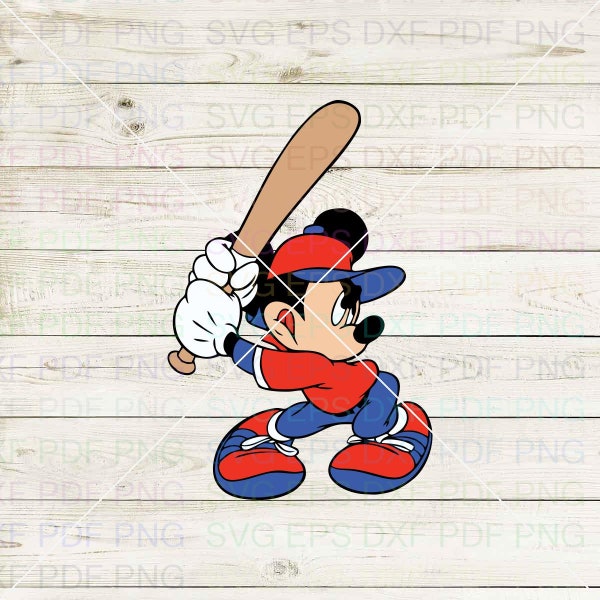 Baseball Mickey - Etsy