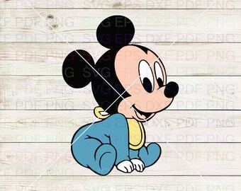 Baby Mickey - Etsy