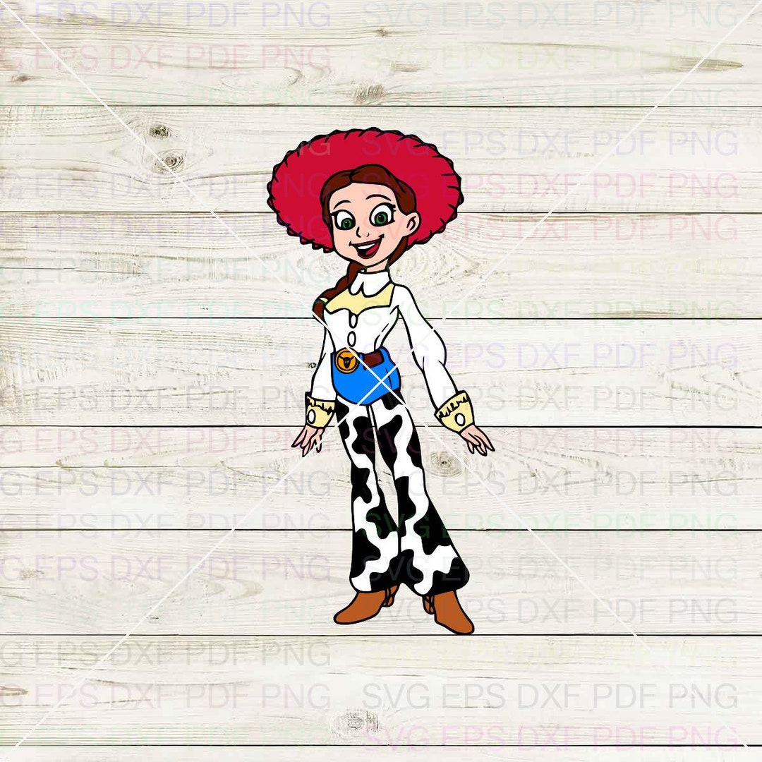 Jessie Toy Story 024 Svg Dxf Eps Pdf Png Cricut Cutting - Etsy