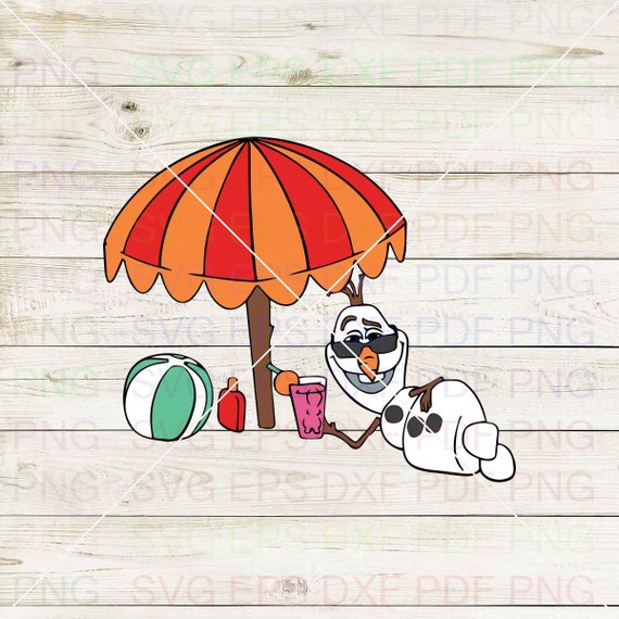 Olaf Summer Vector
