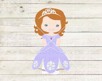 Sofia the First Dxf | Etsy