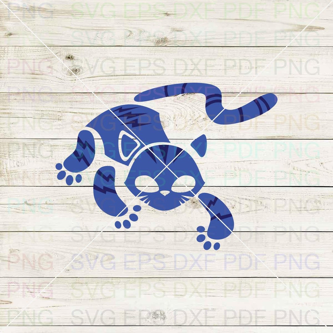 Catboy Silhouette Pj Masks 026 Svg Dxf Eps Pdf Png Cricut - Etsy