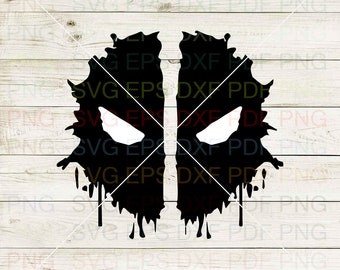 Deadpool Dxf | Etsy