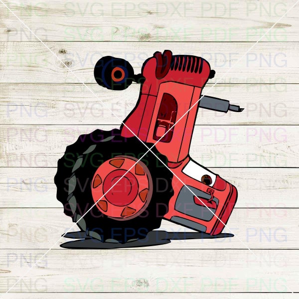 Cars Tractors Svg - Etsy