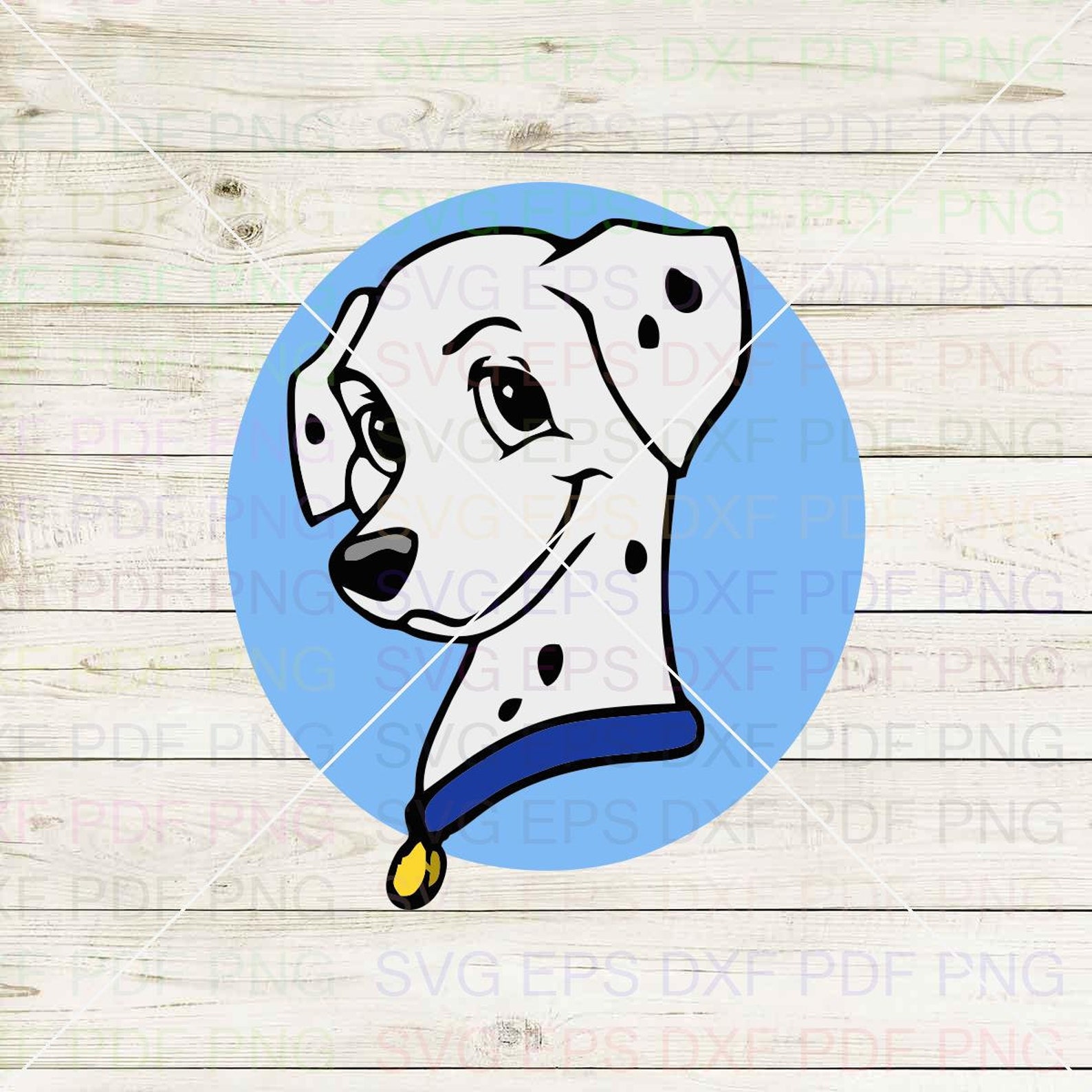 Dalmatian Family Pongo and Perdita 101 Dalmatians 033 Svg Dxf - Etsy