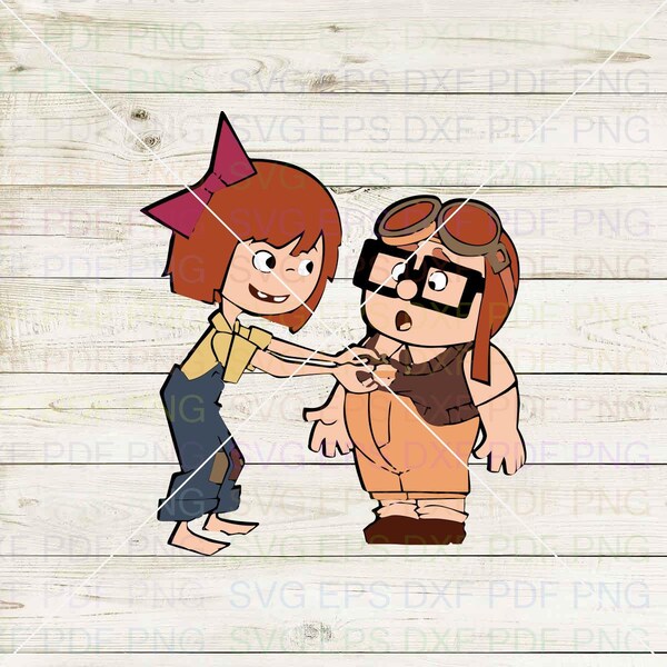 Carl and Ellie Png - Etsy
