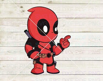 Deadpool 004 Vector - Etsy