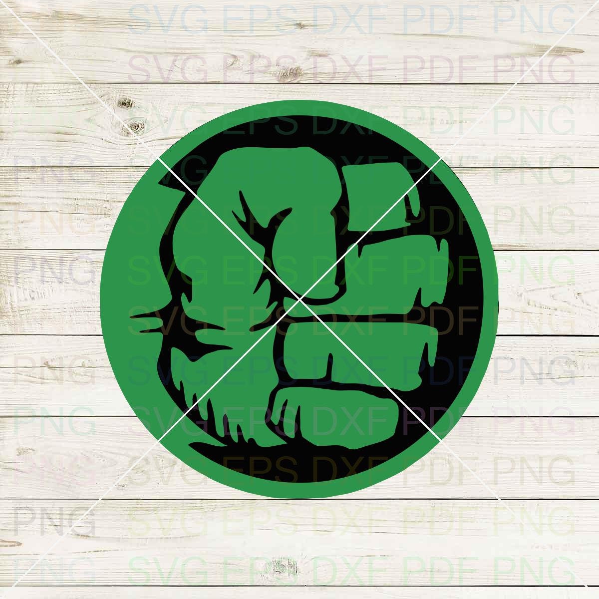 Hulk Hand Face Silhouette 046 Svg Dxf Eps Pdf Png Cricut - Etsy México