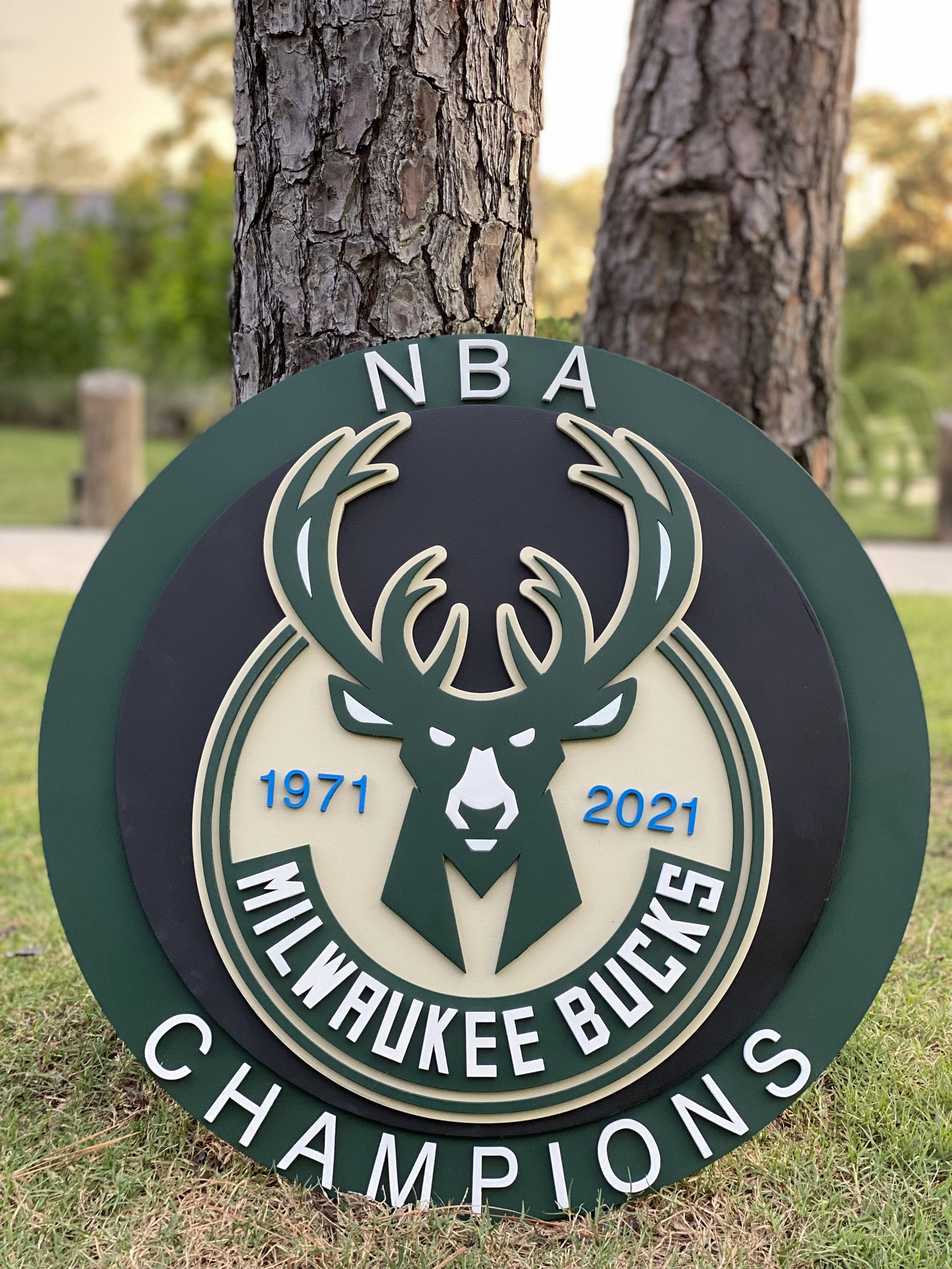 Milwaukee Bucks Championship Wall Art NBA Bucks 2021 - Etsy