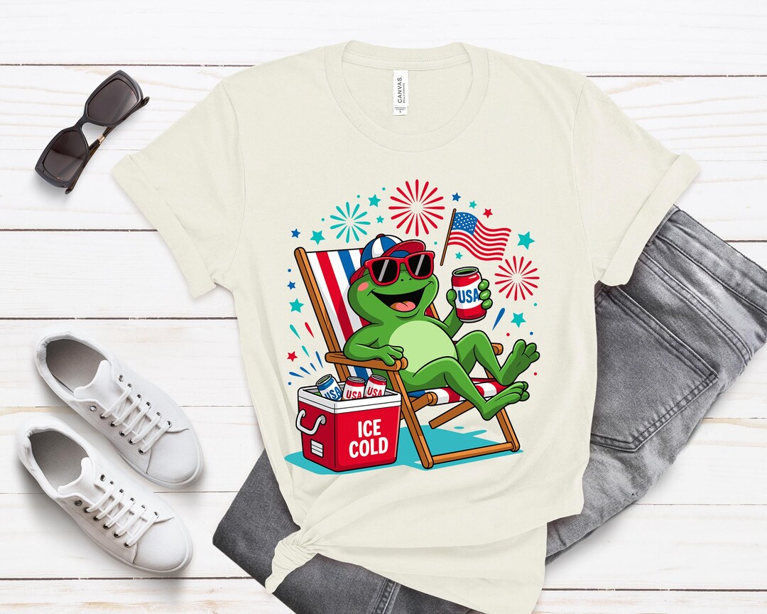 4th of July Png, USA Frog Png, USA Freedom Png, 4th of July Frog Png ...
