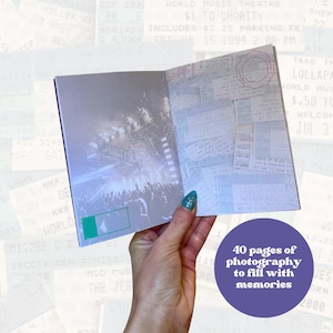 Concert Passport | Scrapbook and Journal for Music Fans **PRE-ORDER ...