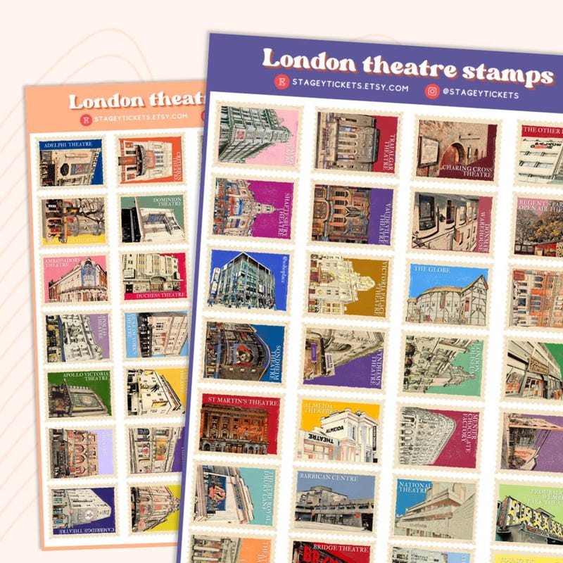 Theatre Stickers - Etsy