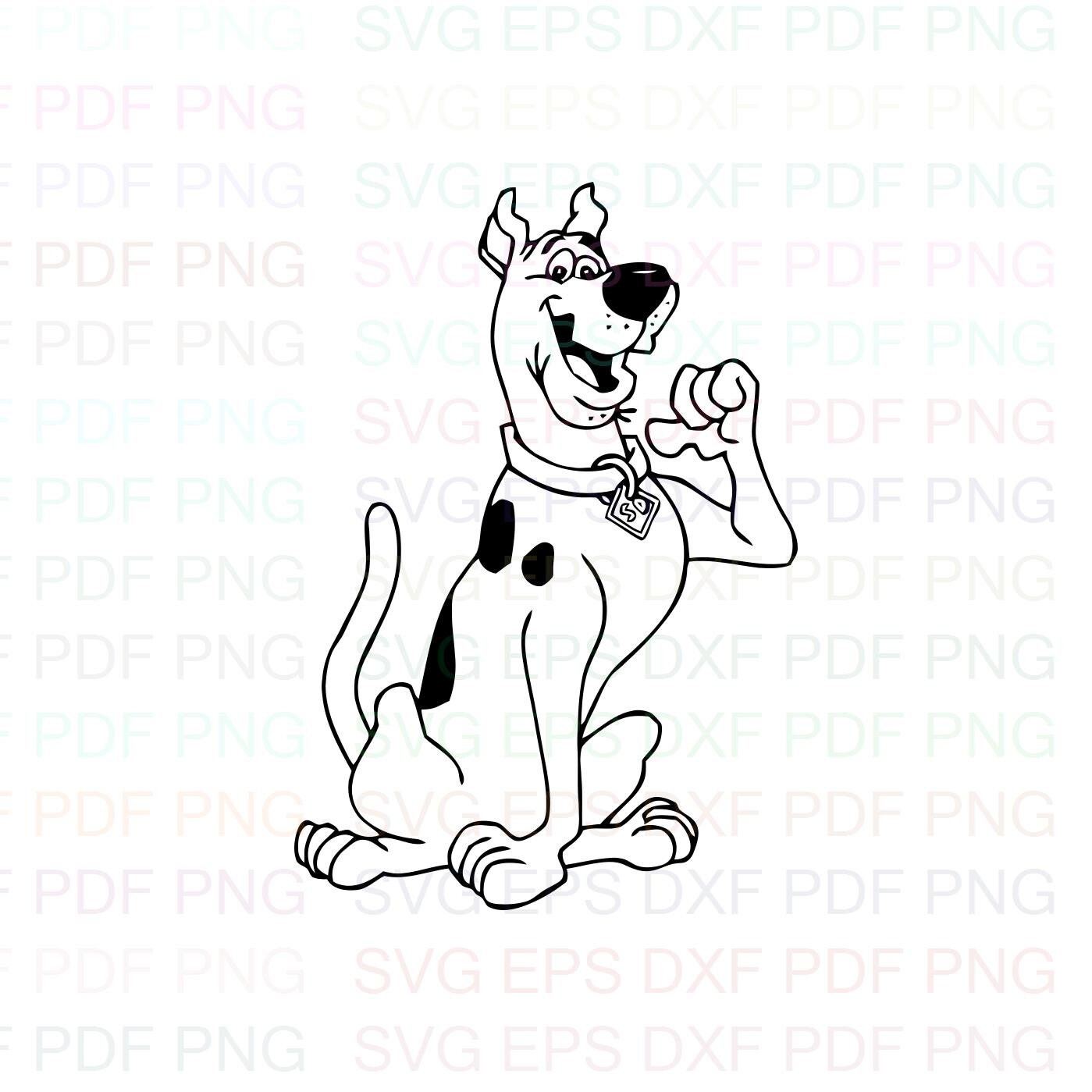 Svg Scooby Dooby Doo Svg Cartoon Clipart Svg Clipart Cricut Etsy The Best Porn Website