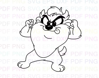 Taz Svg | Etsy