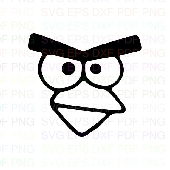 Craft Supplies & Tools Paper, Party & Kids Clipart Chuck Face 2 Angry ...