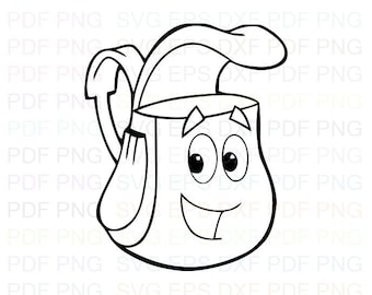 Dora and Friends Svg | Etsy