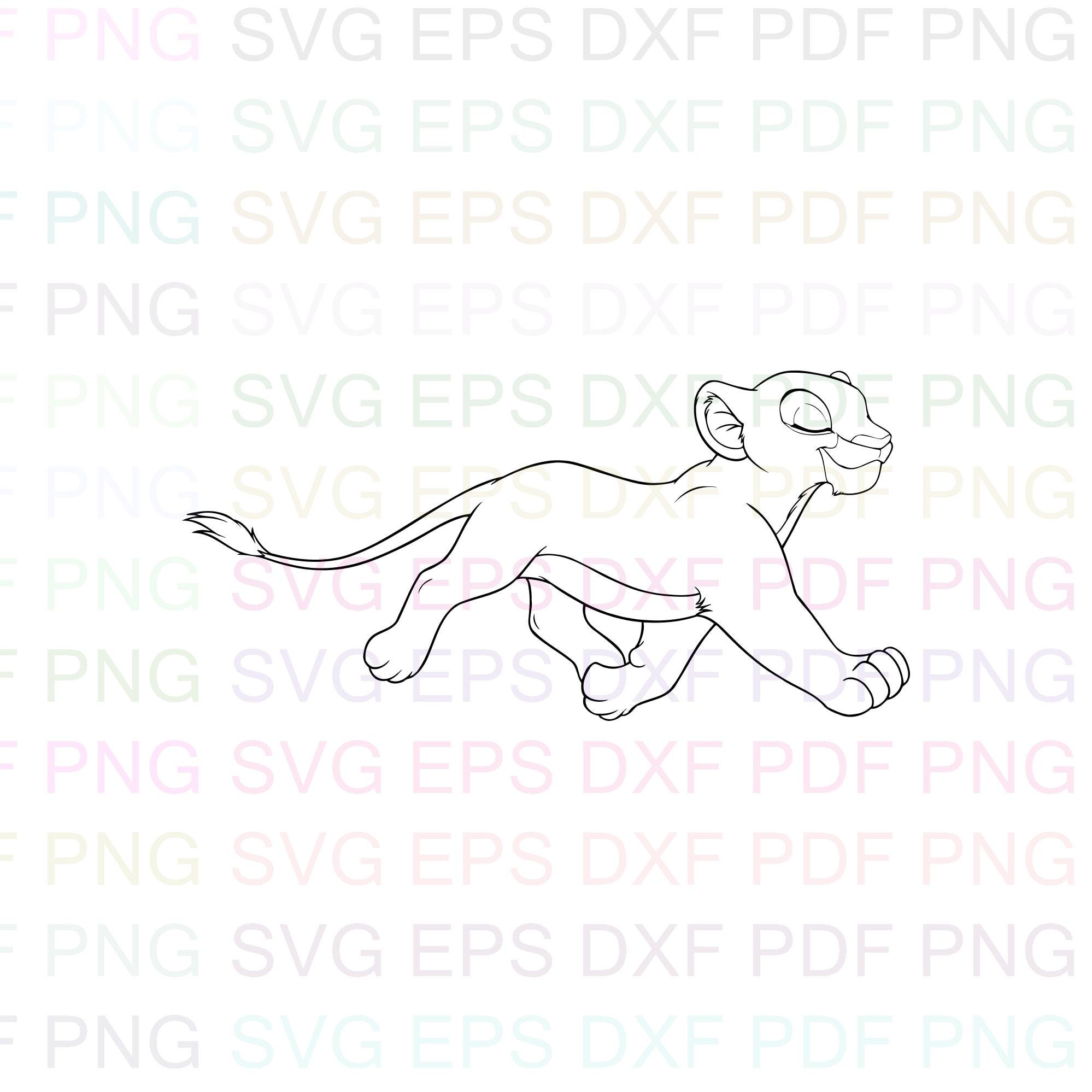 Embellishments Clipart Vector Nala The Lion King 3 Svg Dxf Eps Pdf Png ...