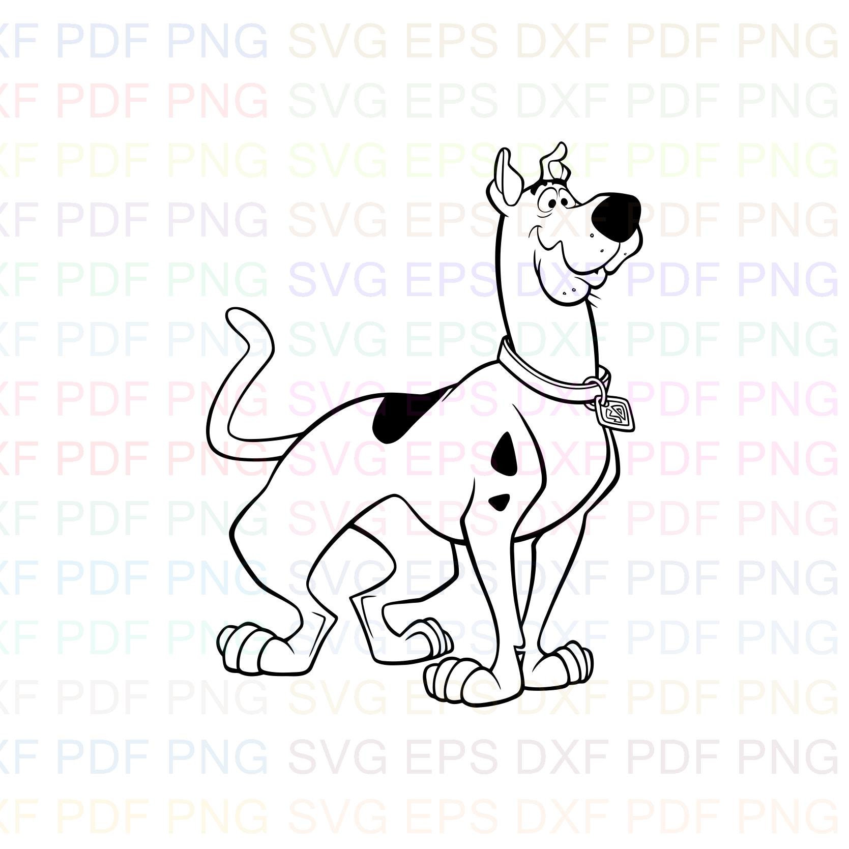 Home And Living Scooby Doo Pack Svg Scooby Doo Clip Art Scooby Doo Vector Cut Files Digital Files