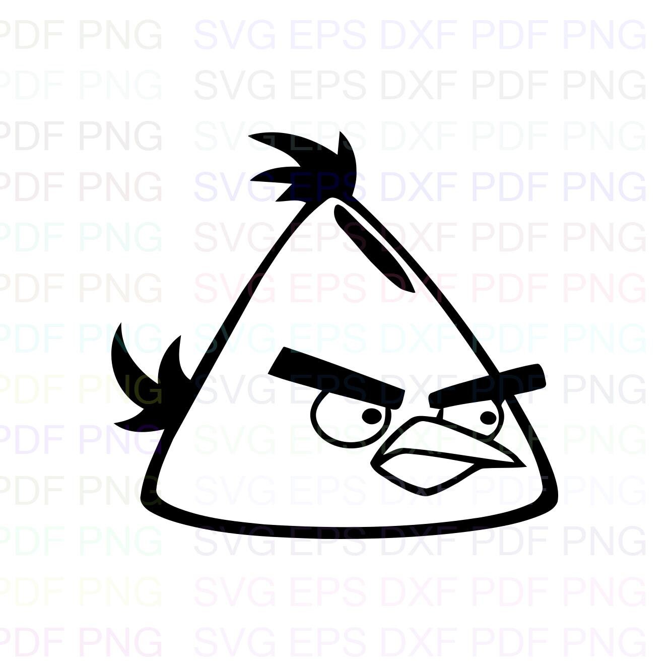 Craft Supplies & Tools Paper, Party & Kids Clipart Chuck Face 2 Angry ...