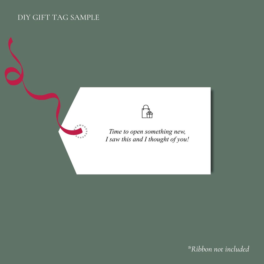 Printable Gift Tags Set of 8 | Minimal Gift Tag Printable | Instant ...