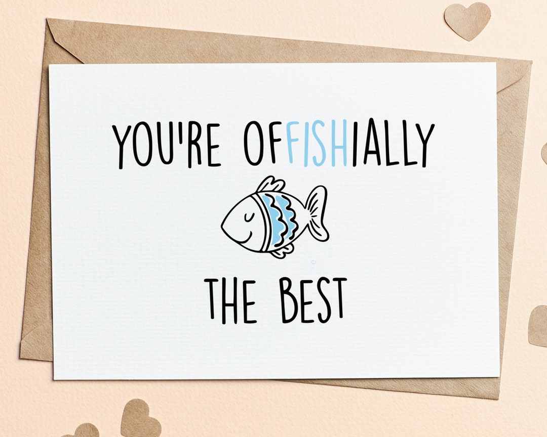 You're Offishially the Best Pun Printable Card for Mom Dad, Mothers Day ...