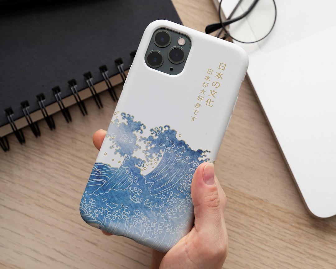 Japanese Wave Phone Case, Kanagawa Great Wave, iPhone 13 12 11 Pro Case ...
