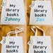 Library Book Bag and Library Card Holder; Reading Bag / Children’s ...
