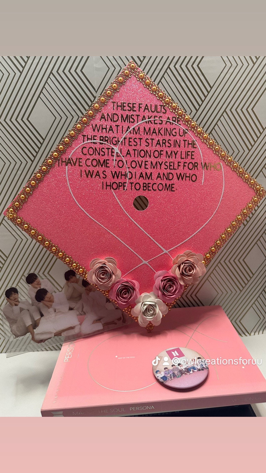 BTS GRADUATION CAP. - Etsy