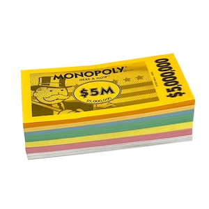 Monopoly Play Money Replacement Board Game Part - Etsy