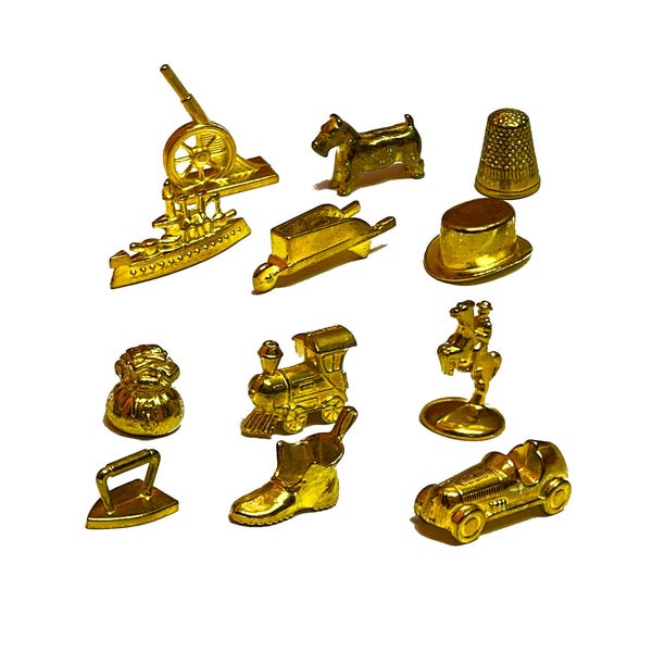 Monopoly Tokens - Etsy