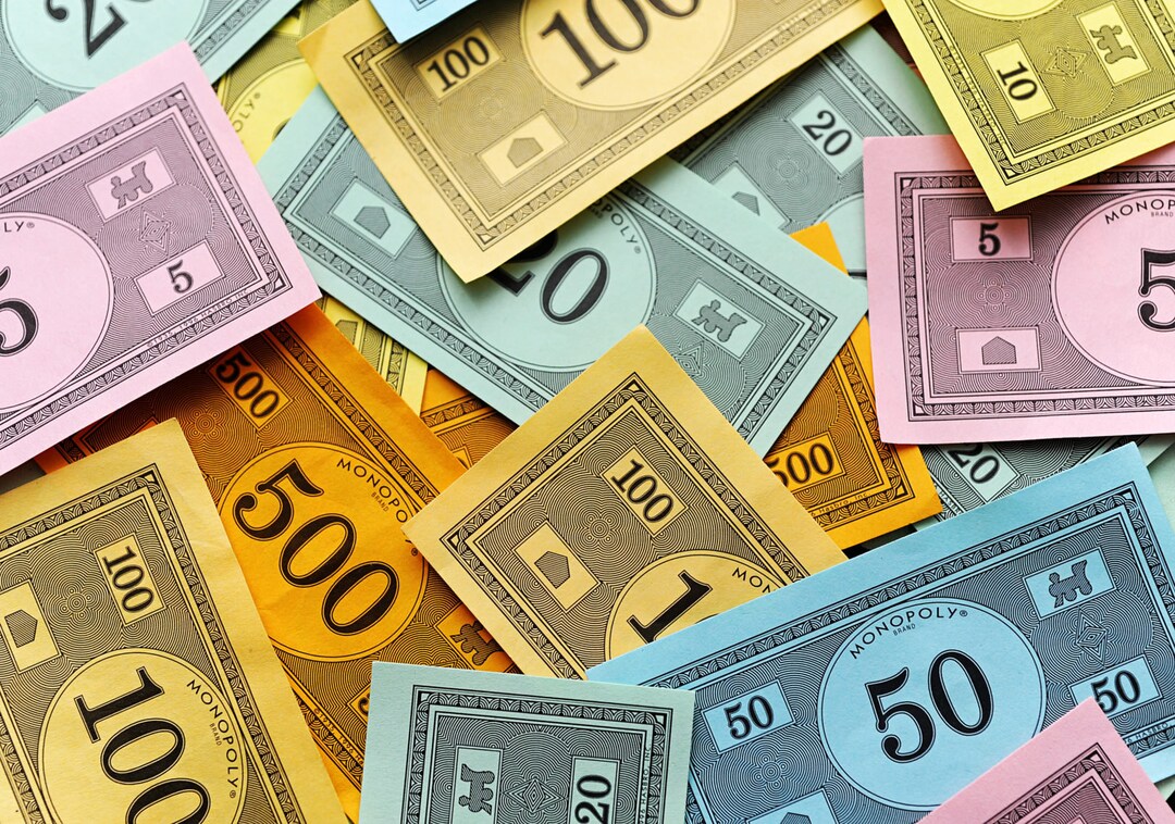 Monopoly Play Money Replacement Board Game Part - Etsy