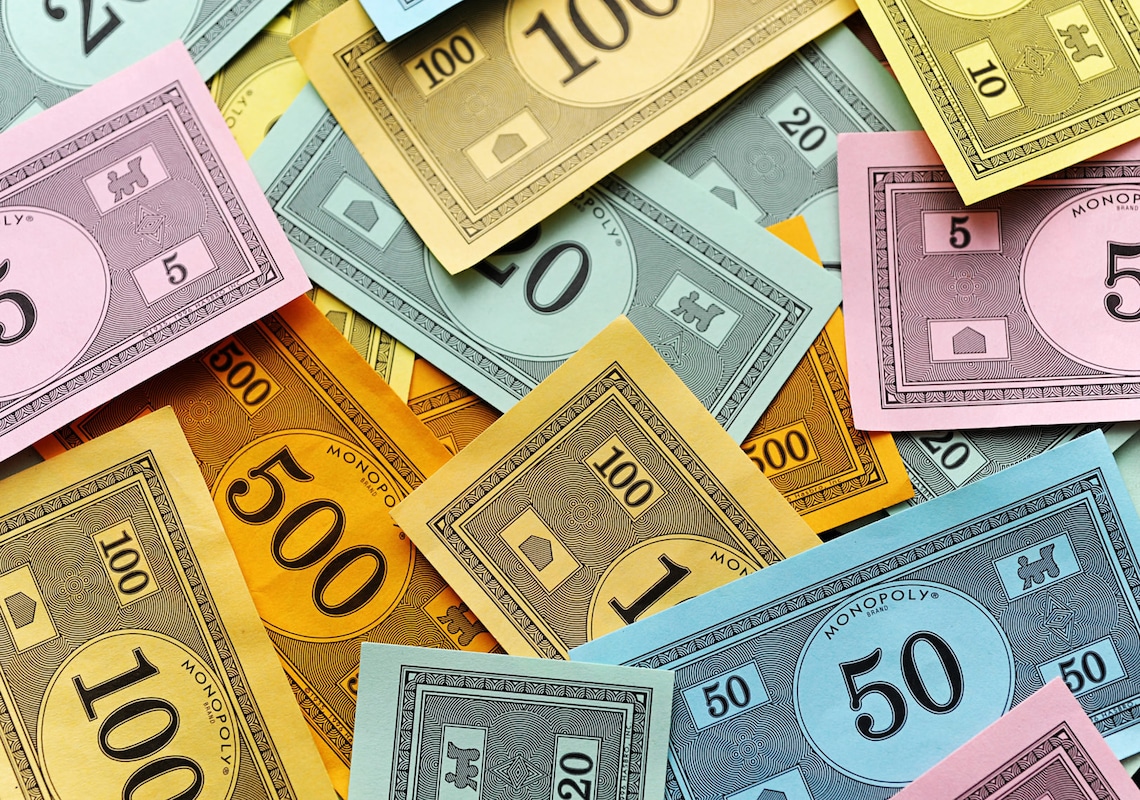 Monopoly Play Money Replacement Game Part - Etsy