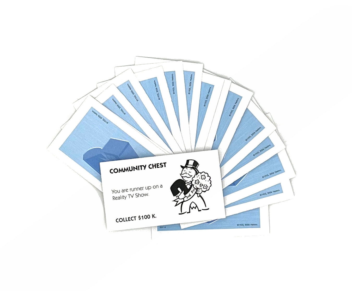 Monopoly Community Chest Cards Replacement Board Game Part - Etsy