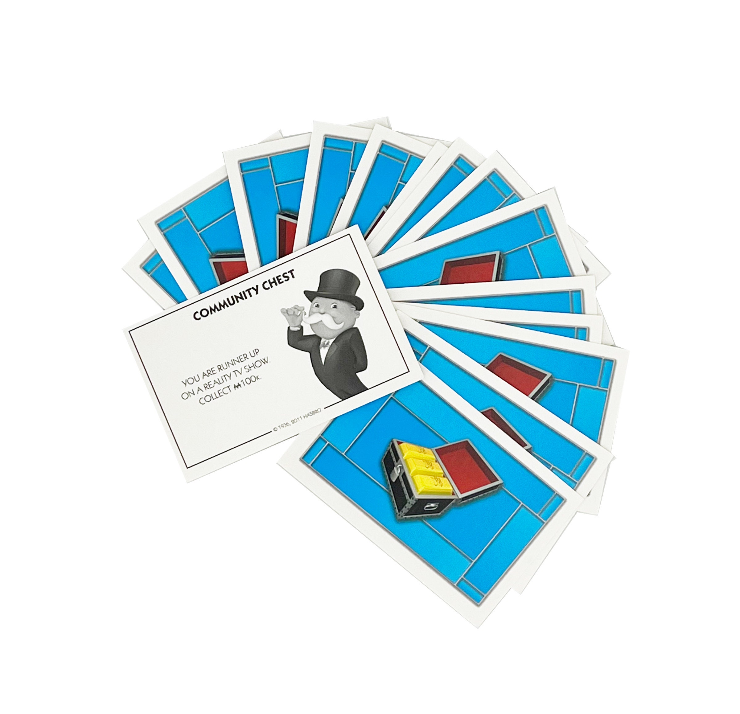 Monopoly Community Chest Cards Replacement Game Part - Etsy