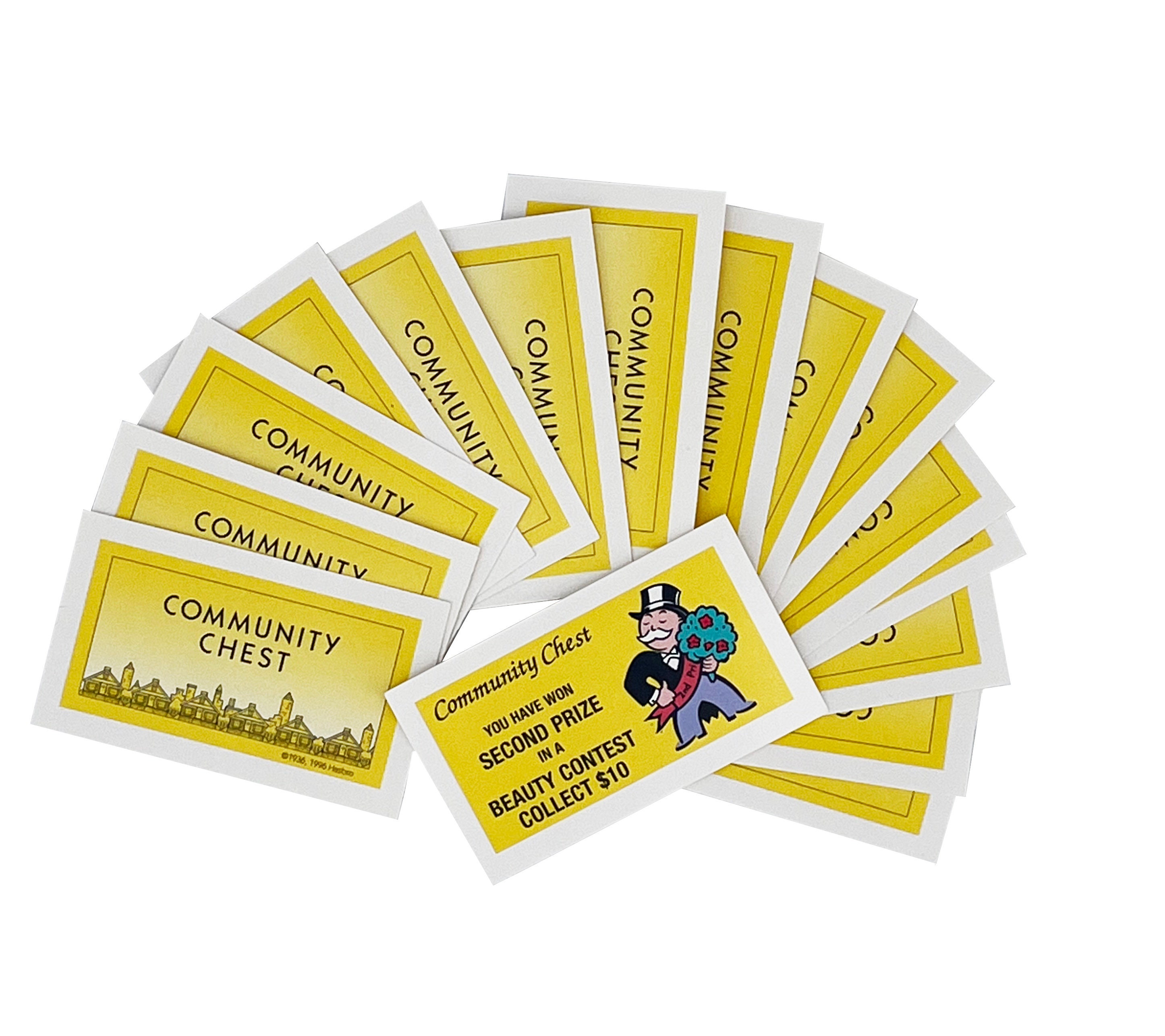 Monopoly Community Chest Cards Replacement Board Game Part - Etsy