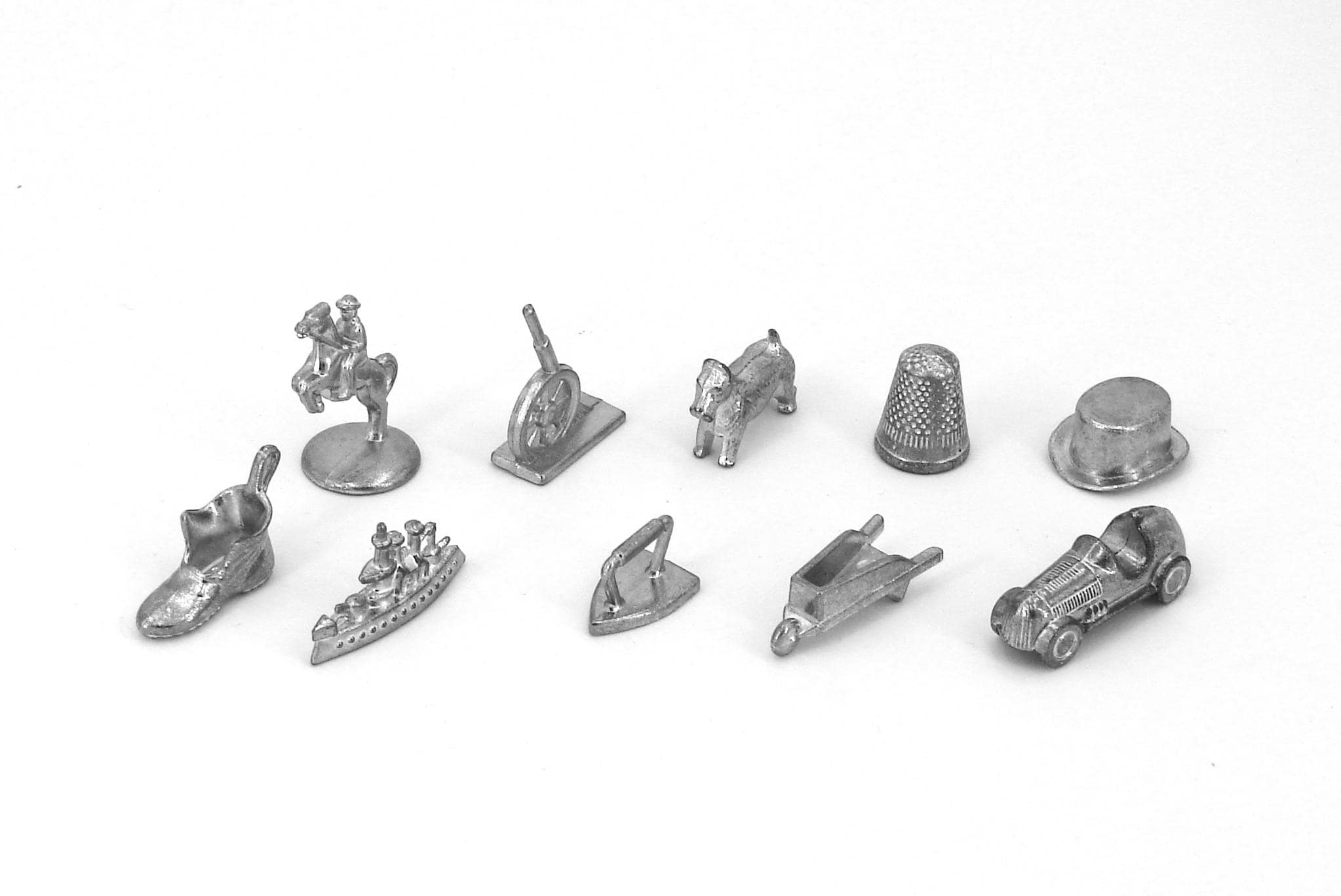 Monopoly Standard Silver Tokens Replacement Game Part - Etsy